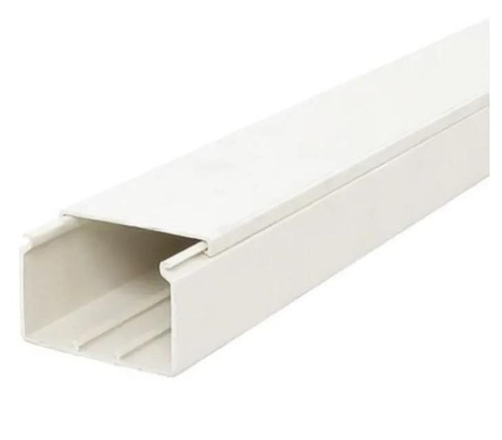 Electrical PVC Trunking 50mm X 50mm X 2.9mtr in Power & Electical ...